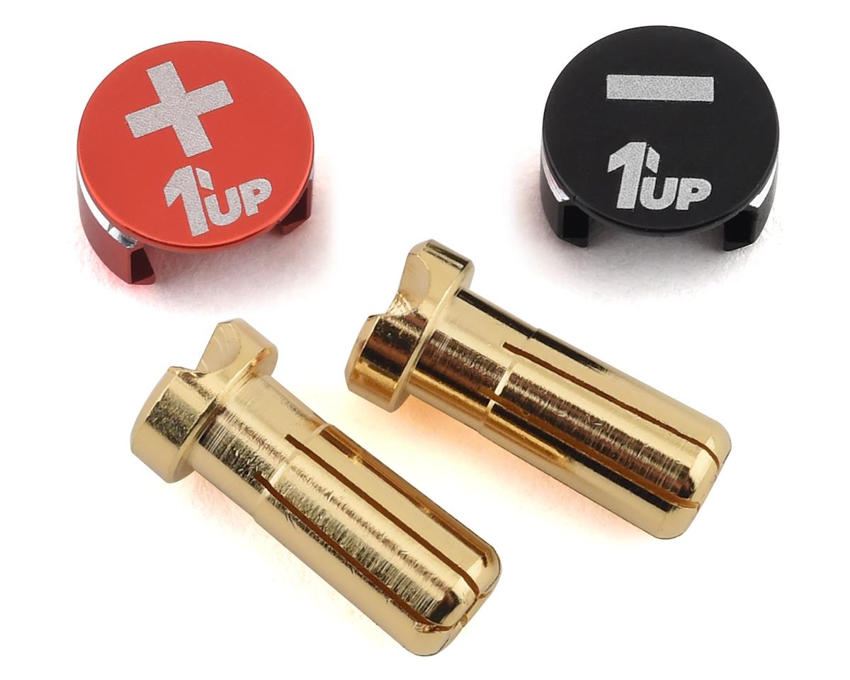 1UP Racing LowPro Bullet Plug Grips w/5mm Bullets (Black/Red) – Xtreme ...