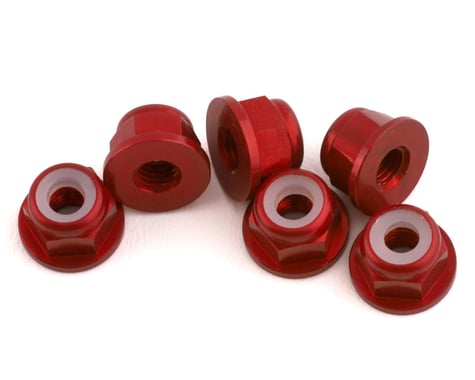 1UP Racing 3mm Aluminum Flanged Locknuts (Red) (6) – Xtreme RC & Raceways