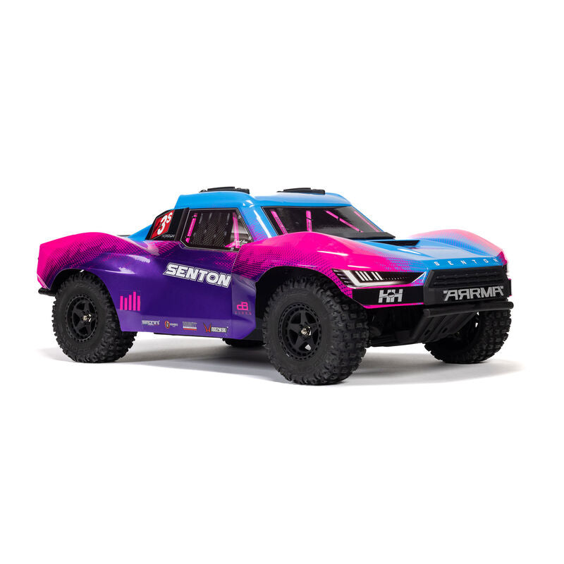 Arrma 1/10 SENTON 223S BLX Brushless 4X4 Short Course Truck RTR with D ...