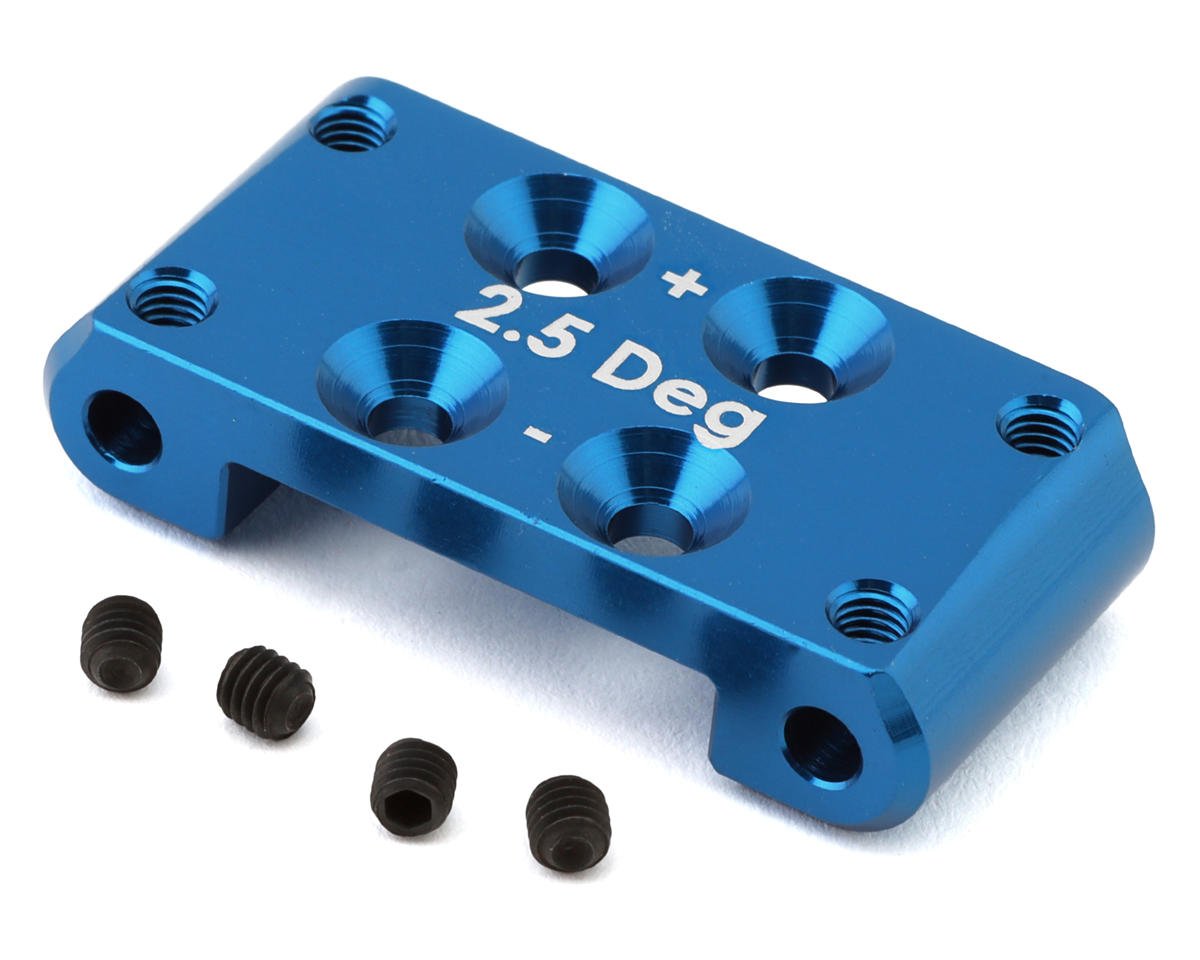 Team Associated RC10B7 Factory Team Aluminum Front Bulkhead (+/-2.5 De ...