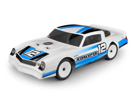 JConcepts 1978 Chevy Camaro Street Stock Dirt Oval Body (Clear ...