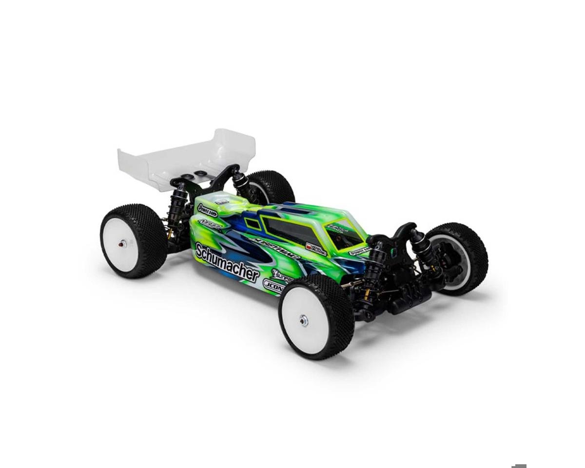 JConcepts Schumacher Cat L1R "F2" 1/10 Buggy Body w/Carpet Wing (Clear ...