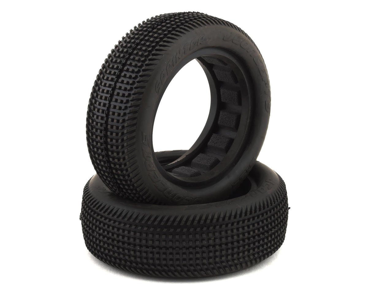 JConcepts Sprinter 2.2" 2WD Front Buggy Dirt Oval Tires (2) (Green ...