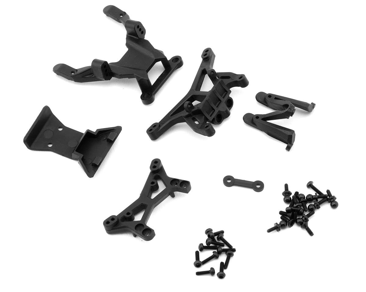 Losi Micro-B Shock Towers, Mounts, Bumper & Top Plate Set – Xtreme RC ...