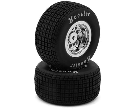 Losi 22S Sprint Rear Pre-Mounted Hoosier Tires (Chrome) (2) (Hard ...
