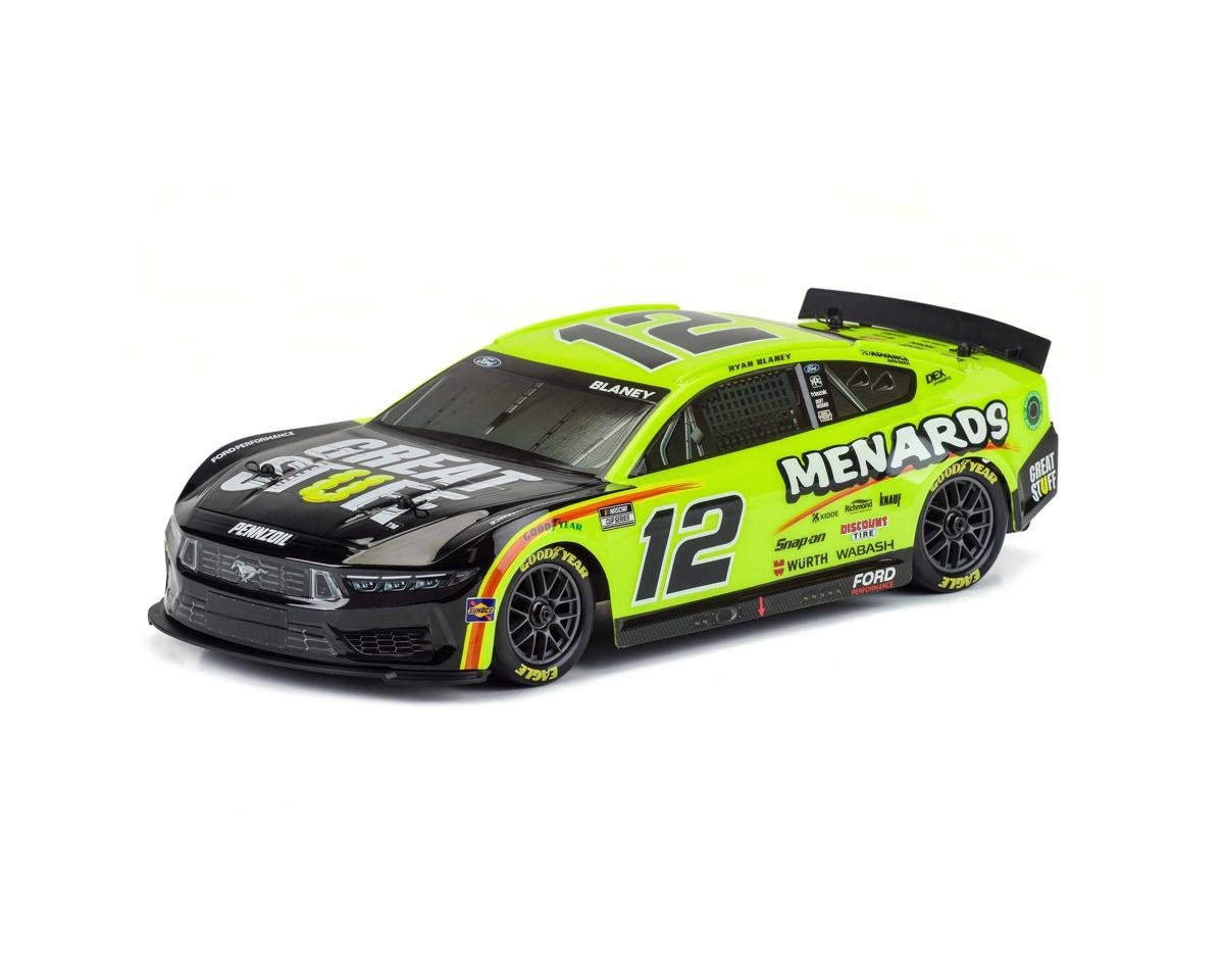 Losi 1/12 NASCAR 4WD RTR Race Car w/Ryan Blaney #12 Menards 2024 Ford ...