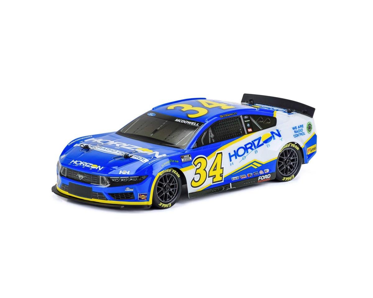 Losi 1/12 NASCAR 4WD RTR Race Car w/Michael McDowell #34 Horizon Hobby ...