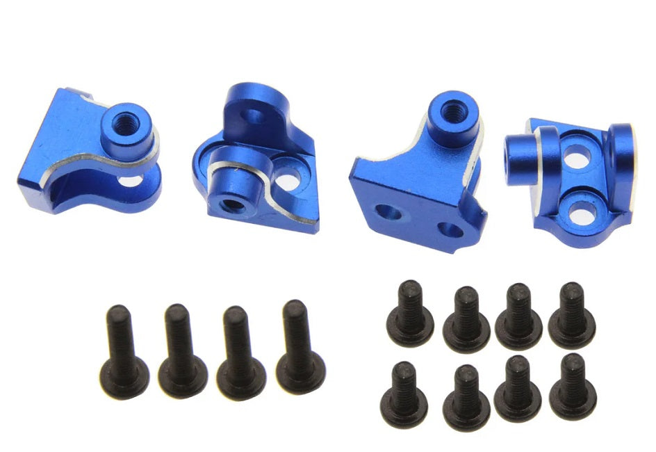 Powerhobby Aluminum Lower 4-Link Mount Set, Blue, for Losi Mini LMT ...