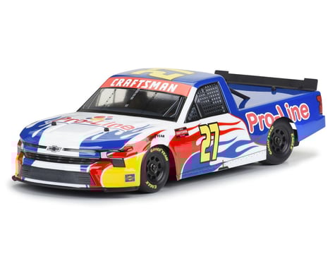 Pro-Line Losi® NASCAR® 1/12 2024 Chevy Silverado Truck Pre-Trimmed Bod ...