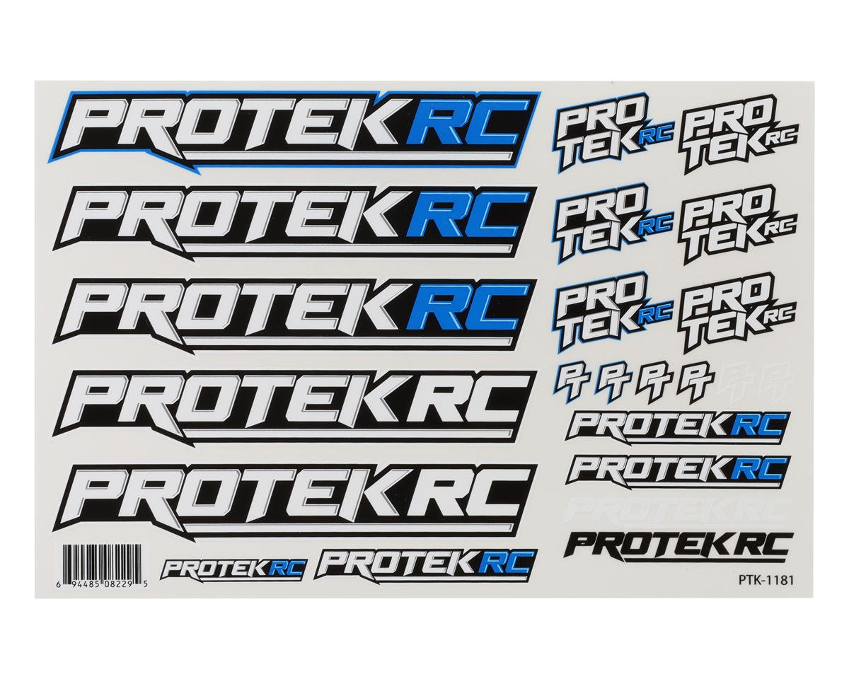 ProTek RC "24" Large Logo Decal Sheet – Xtreme RC & Raceways
