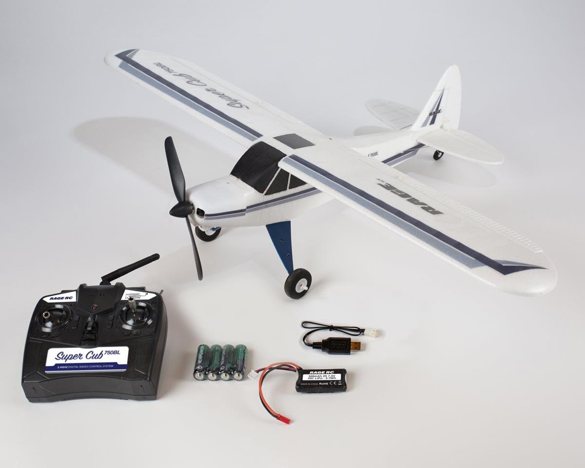 RAGE Super Cub 750BL RTF Electric Airplane (750mm) – Xtreme RC & Raceways