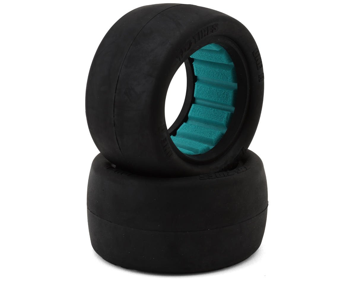 TZO Tires One 2.2" Rear 1/10 Slick Buggy Tire (2) (Gray) w/Foam Insert ...