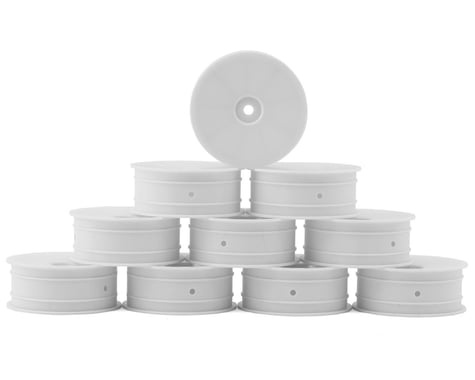 XRAY "Aerodisk" 2WD Front Buggy Wheels (White) (10) (XB2) (Hard) w/12m ...