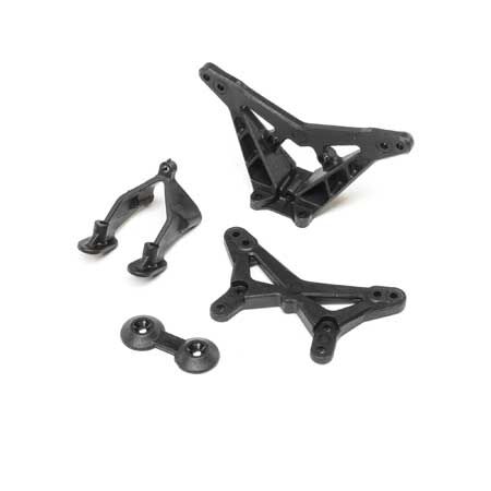 Losi FR/RR Shock Tower Wing Stay: Mini-B – Xtreme RC & Raceways