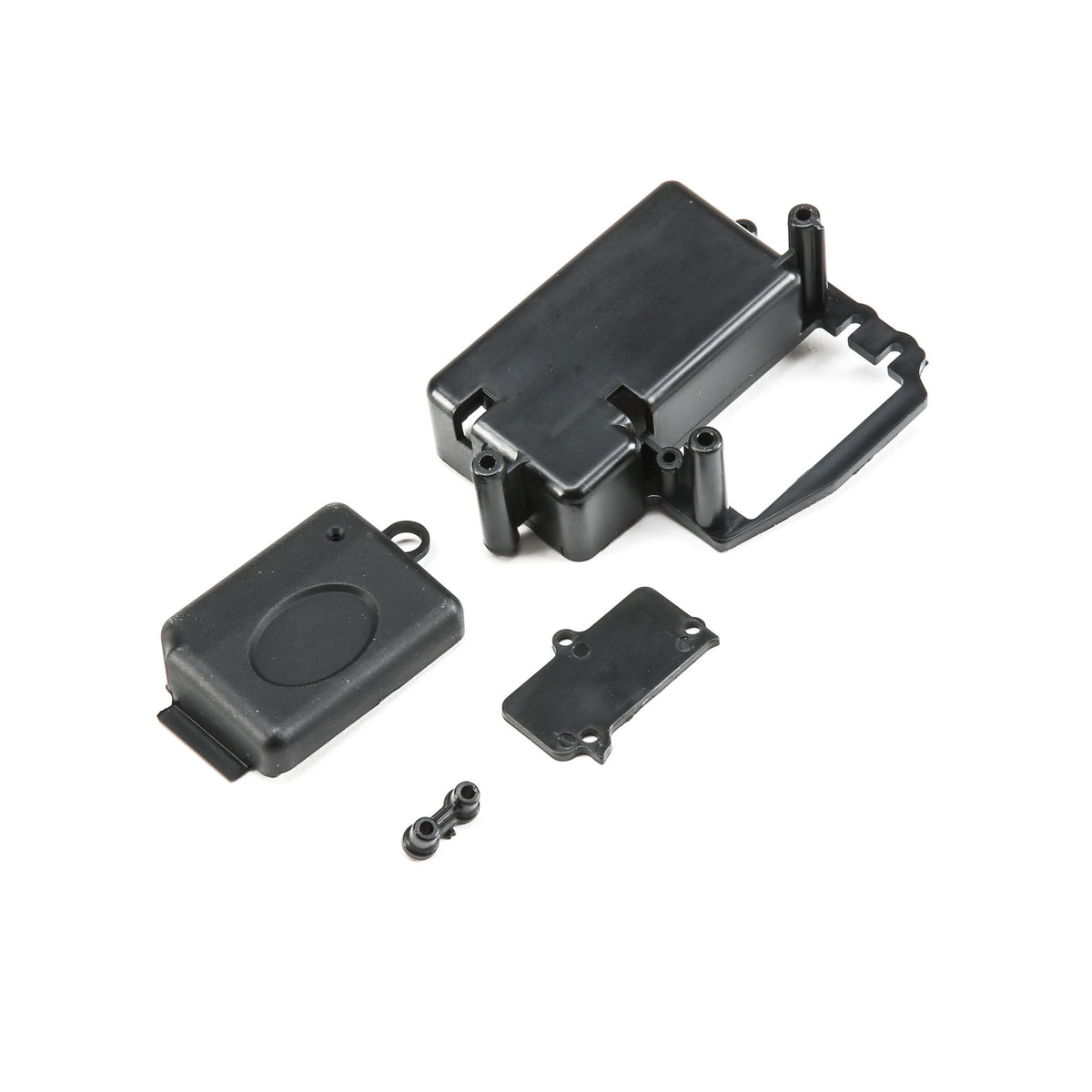 Losi Radio Tray w/Switch Cvr Blnk & Rx Cvr: TEN-SCTE – Xtreme RC & Raceways