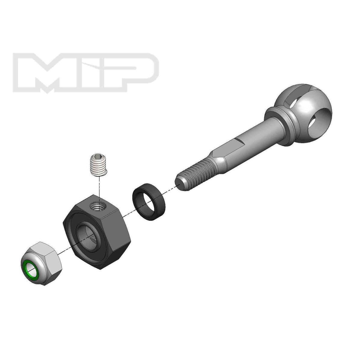 MIP X-Duty, CVD Axle, 10mm Offset w/ 5mm Bearing – Xtreme RC & Raceways
