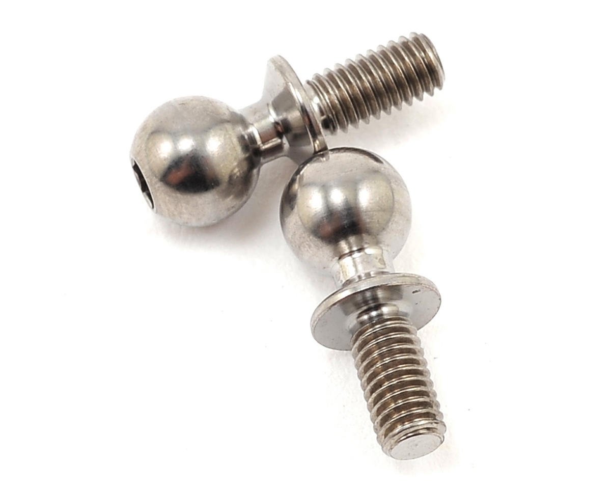 Team Associated 6mm Factory Team Heavy Duty Titanium Ball Stud Set (2 ...