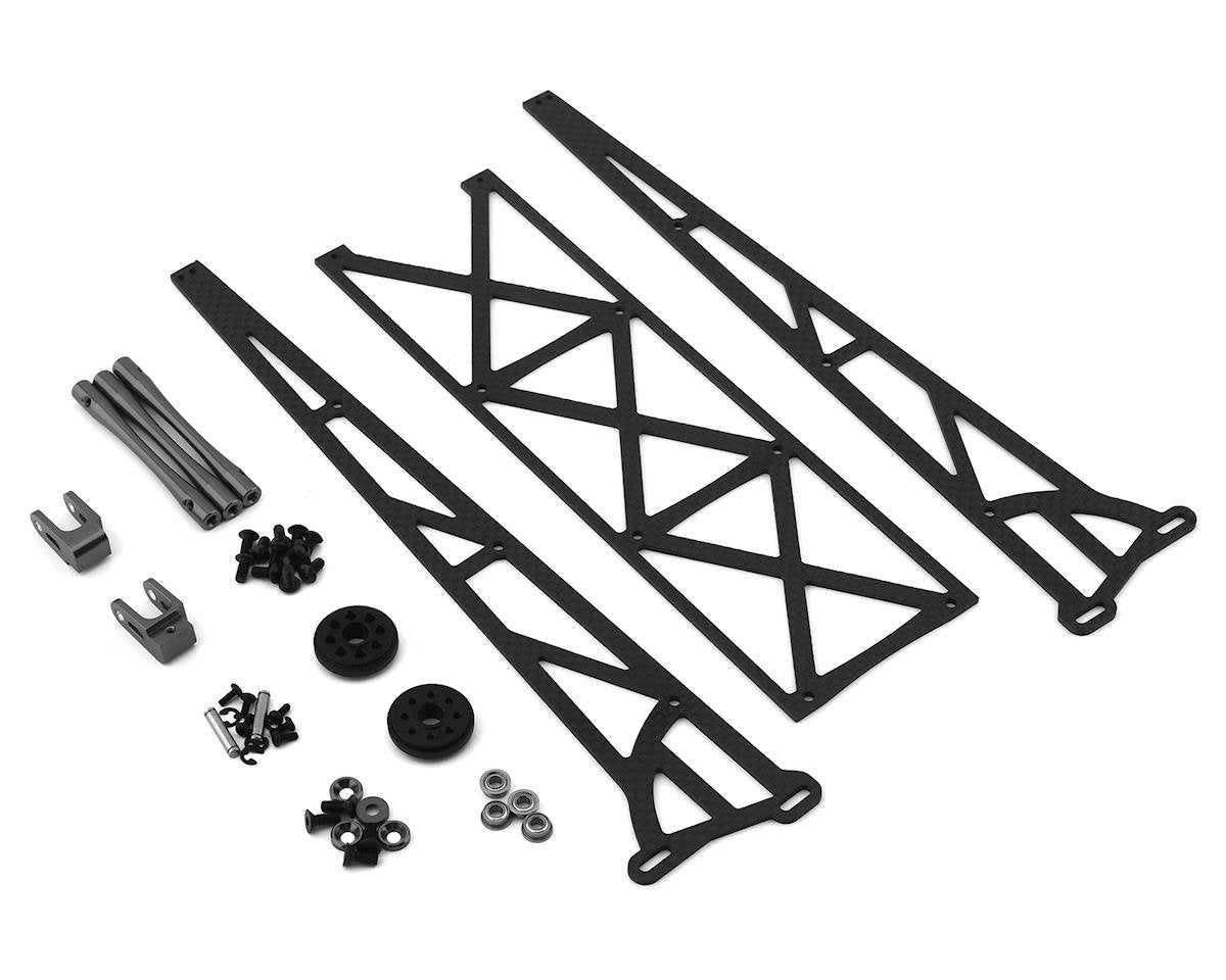 DragRace Concepts 10" Slider Wheelie Bar w/Plastic Wheels (Grey ...