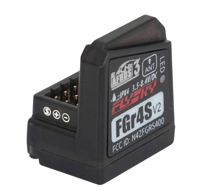Flysky FGR4S 2.4Ghz 4 Channel Receiver – Xtreme RC & Raceways