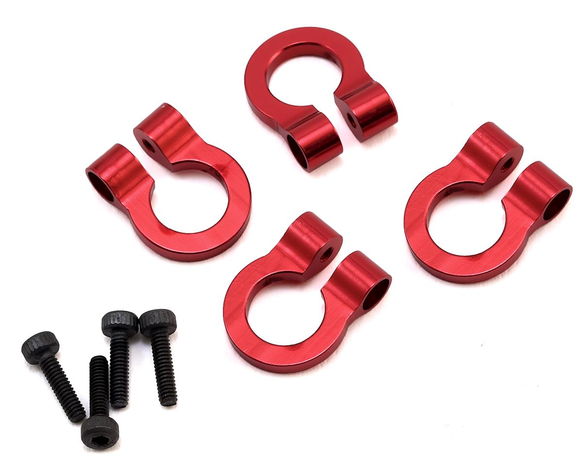 Hot Racing 1/10 Aluminum Tow Shackle D-Rings (4) (Red) – Xtreme RC ...