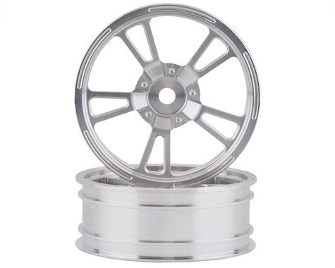SSD RC V Spoke Front 2.2” Drag Racing Wheels (Silver) – Xtreme RC ...