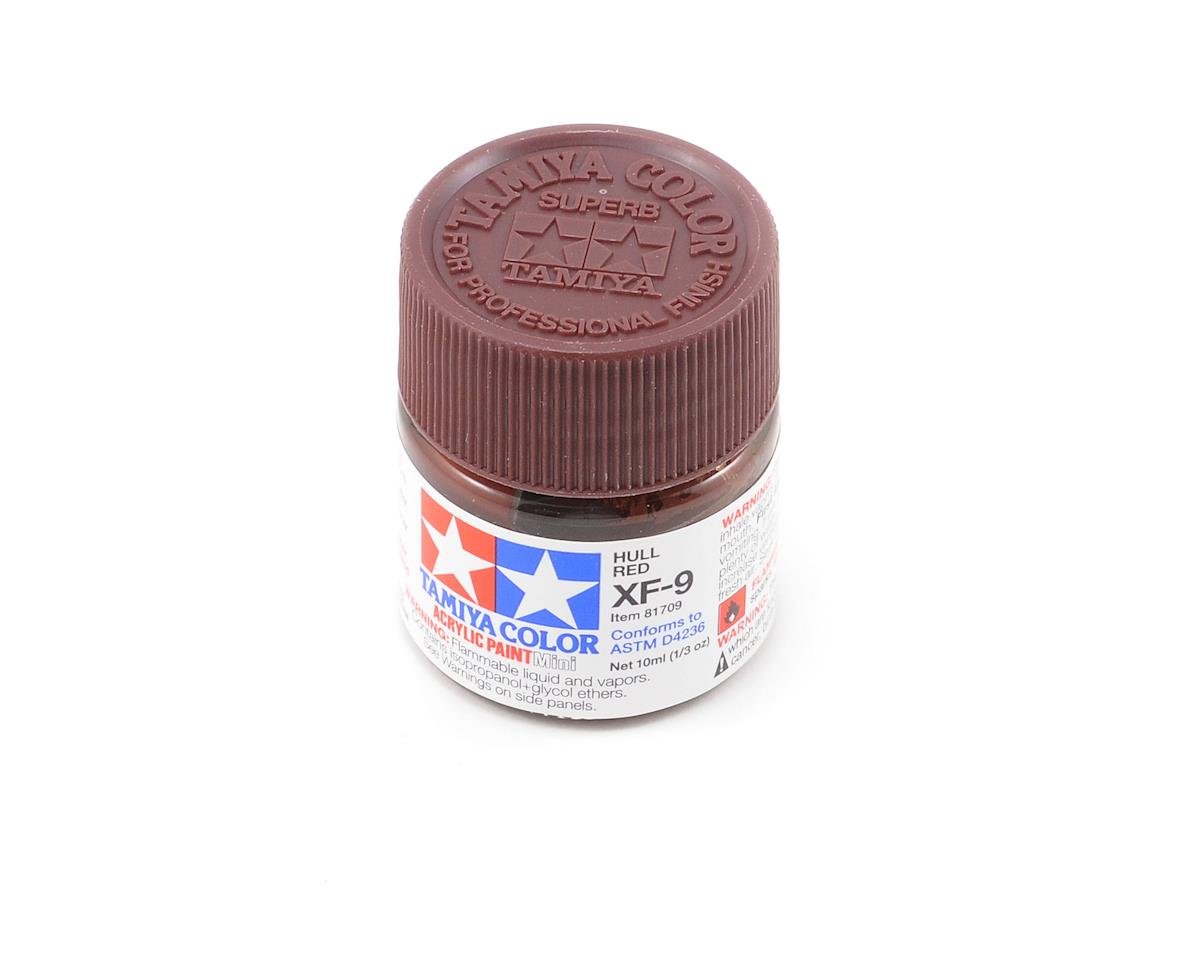 Tamiya XF-9 Flat Hull Red Acrylic Paint (10ml) – Xtreme RC & Raceways