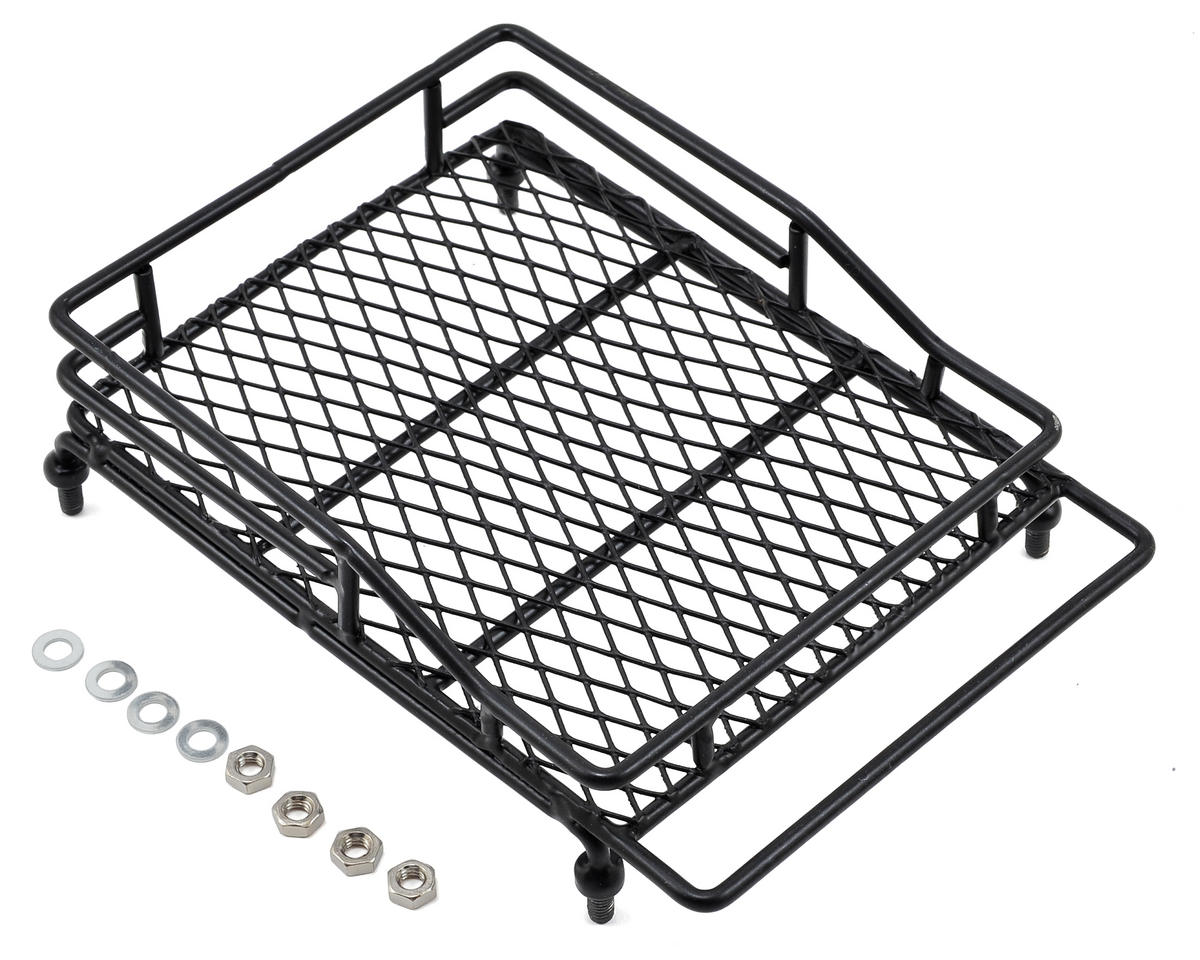 Yeah Racing 1/10 Crawler Scale Metal Mesh Roof Rack Luggage Tray (14x1 ...